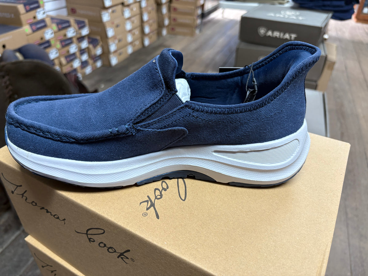 THOMAS COOK MENS MITCH COMFORT SHOE Navy – Amberoak Rural